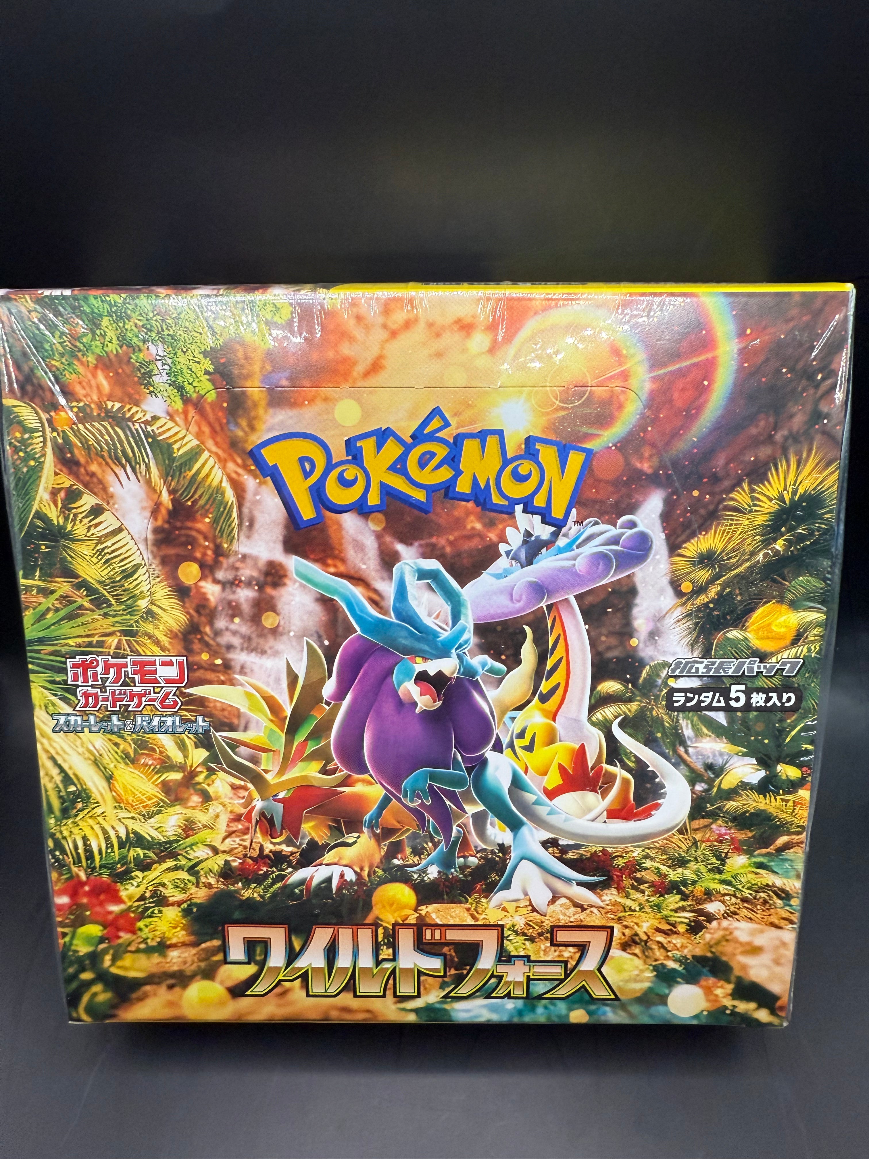 SV5k: Wild Force Booster Box – Japanese Pokémon Booster Box – TallyTCG